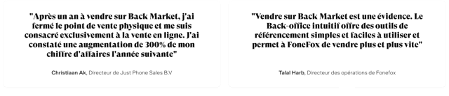 Devenir un vendeur | Back Market